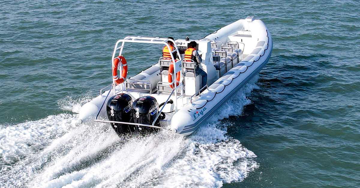 Liya 9-10meter aluminum rib boat patrol boat